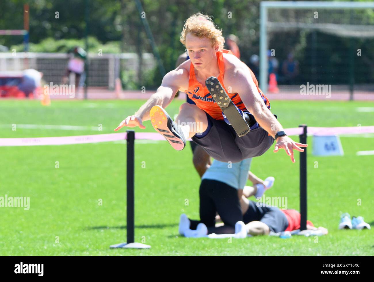 Long jump world record hi-res stock photography and images - Alamy