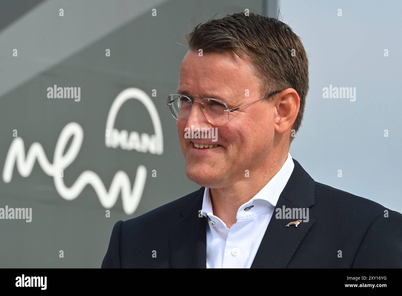Munich, Deutschland. 27th Aug, 2024. Alexander Vlaskamp (CEO of MAN ...