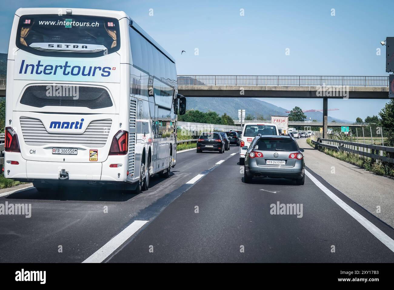 Autobahnlandschaft hi-res stock photography and images - Alamy