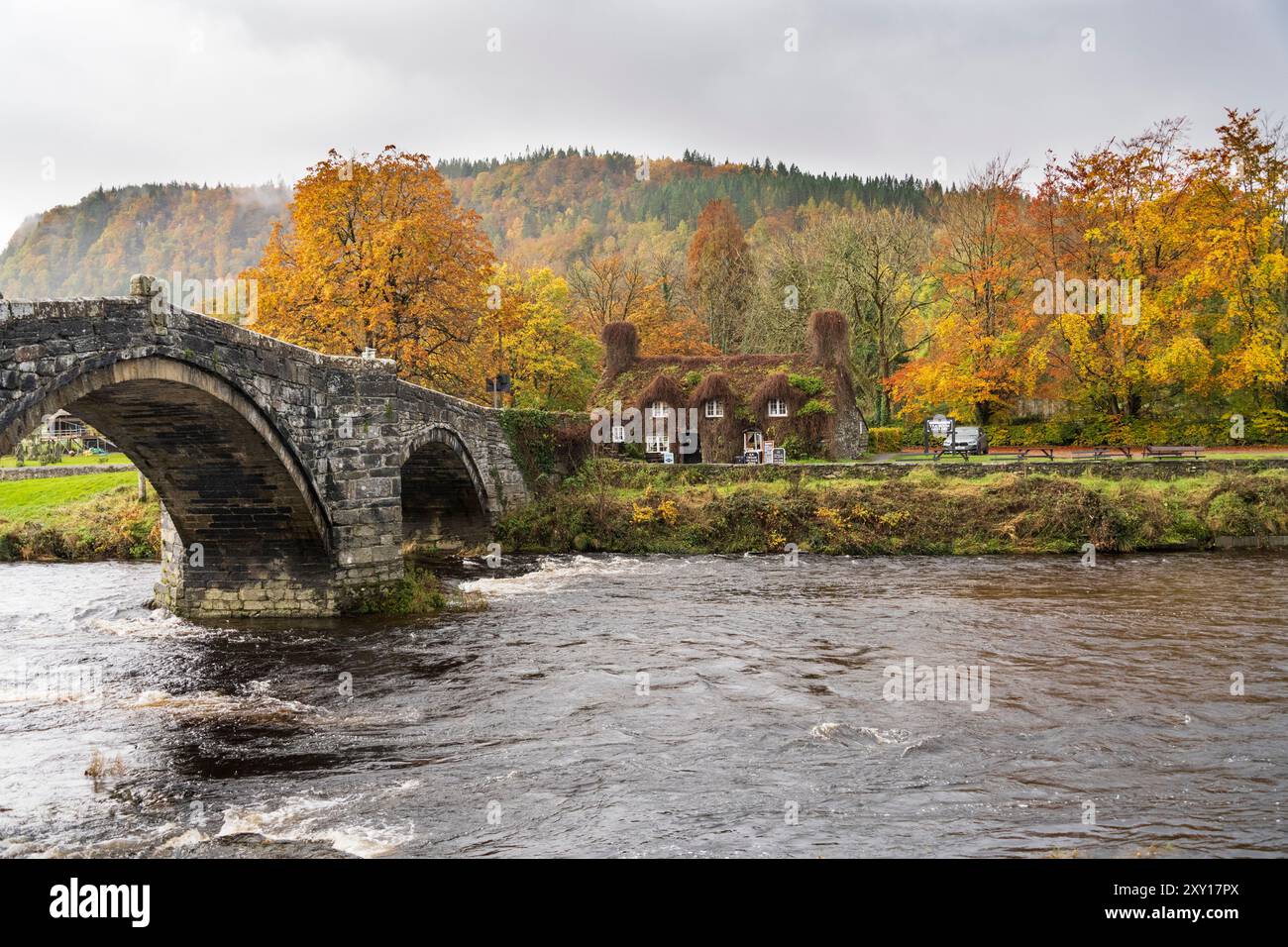 Llanrwst bridge hi-res stock photography and images - Alamy