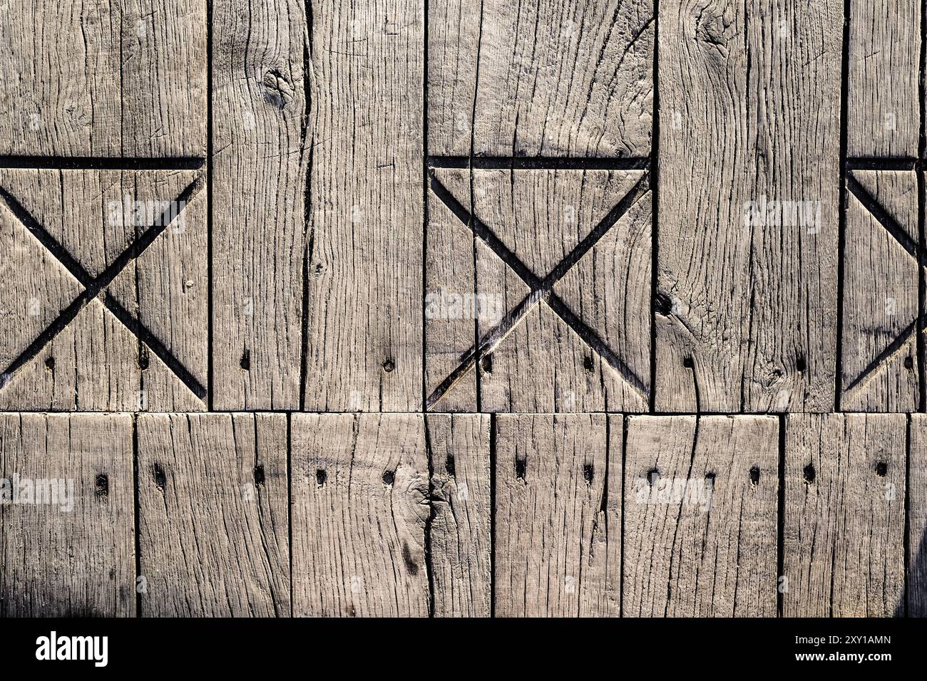 Old wooden planks table hi-res stock photography and images - Alamy