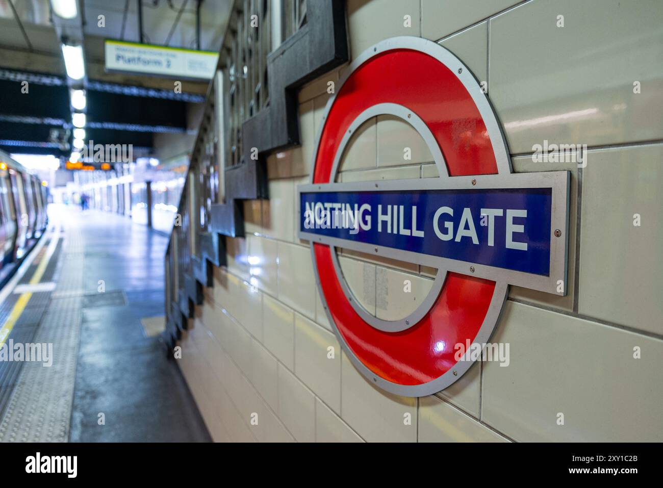 Notting Hill Gate underground station, London, UK Stock Photo - Alamy