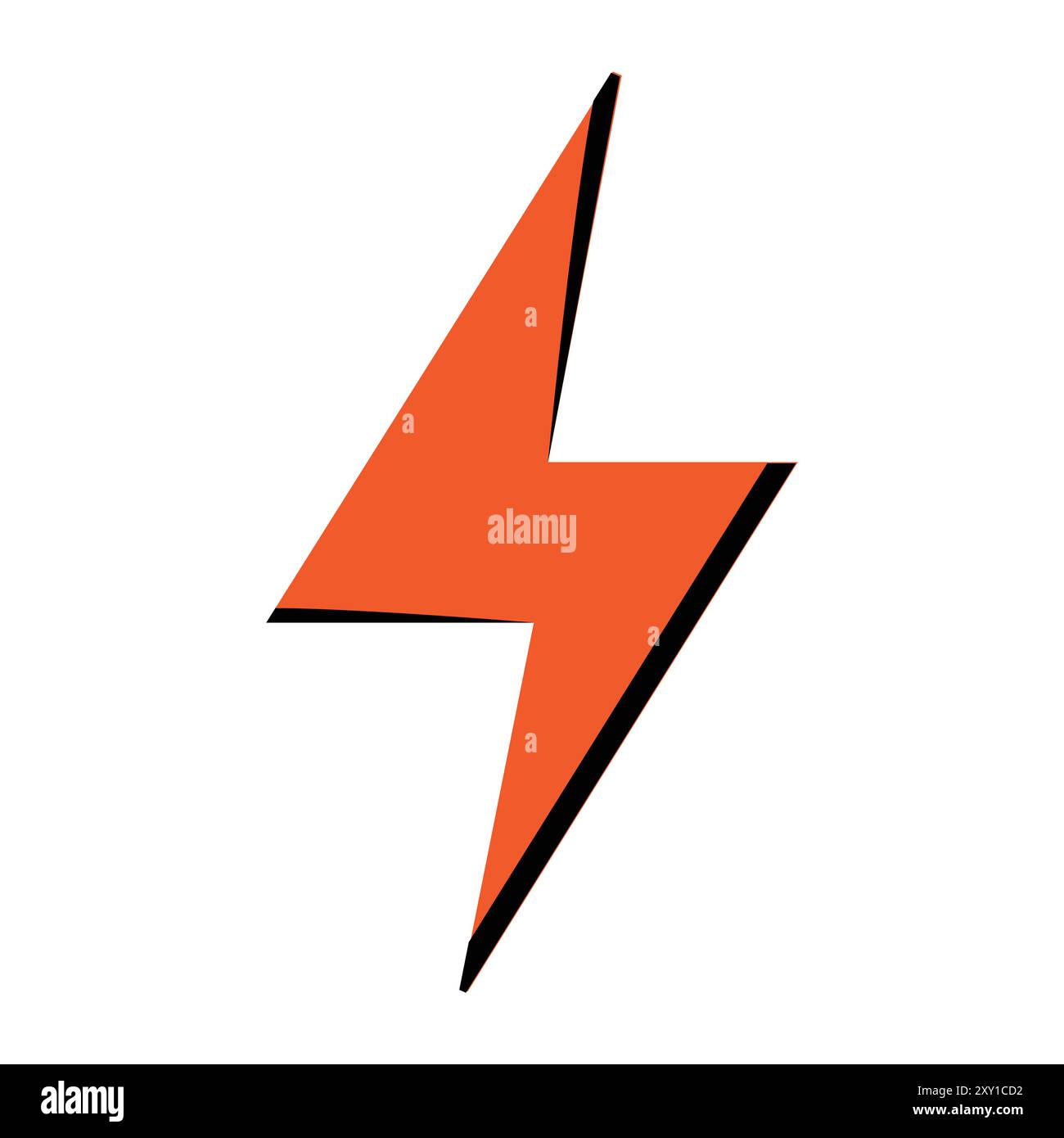 Neon lightning flash icon. Lightning Bolt Icons. Neon thunder bolt sign ...