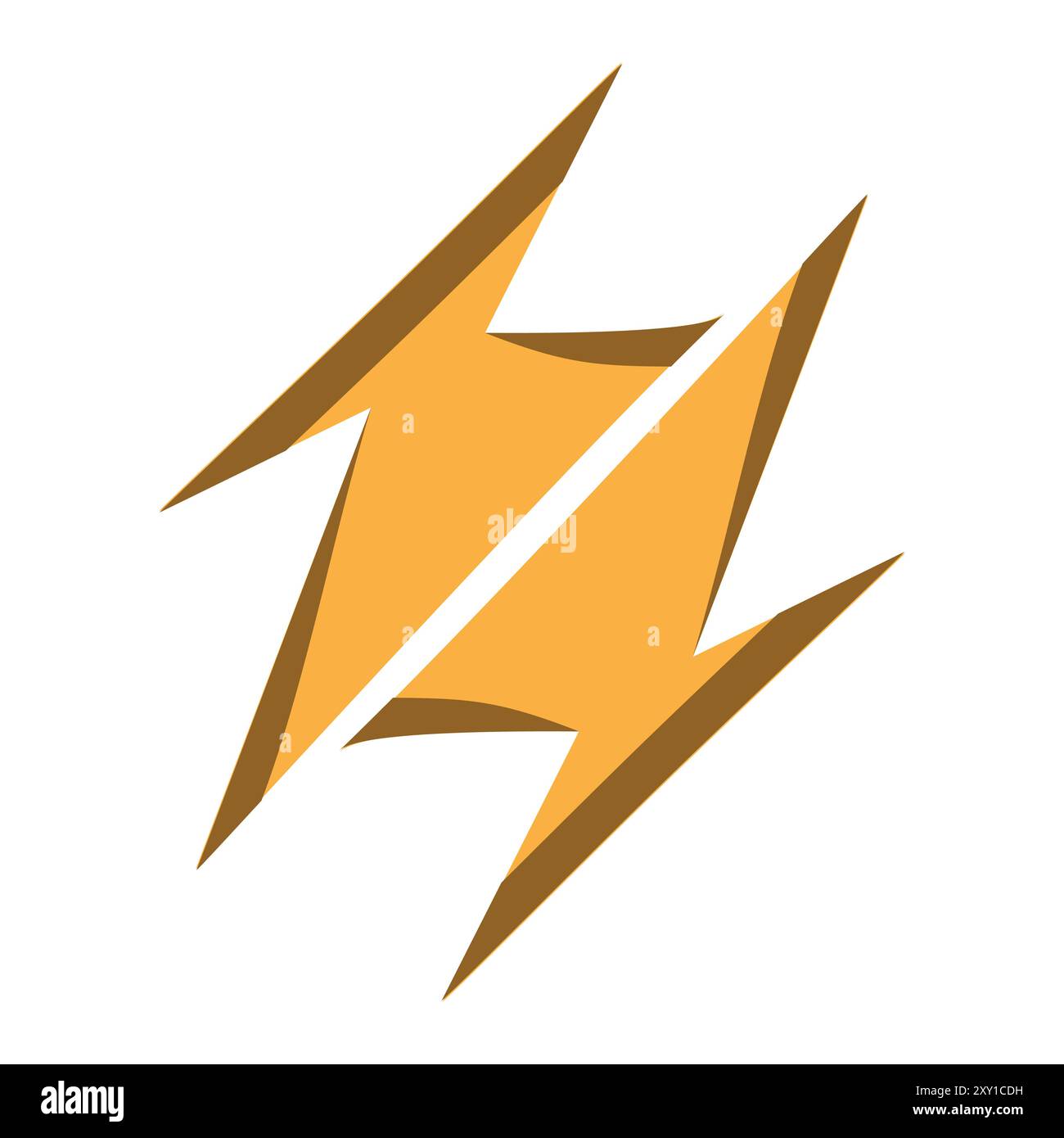 Neon lightning flash icon. Lightning Bolt Icons. Neon thunder bolt sign ...