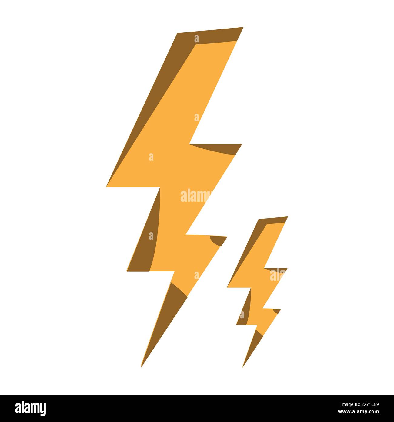 Neon lightning flash icon. Lightning Bolt Icons. Neon thunder bolt sign ...
