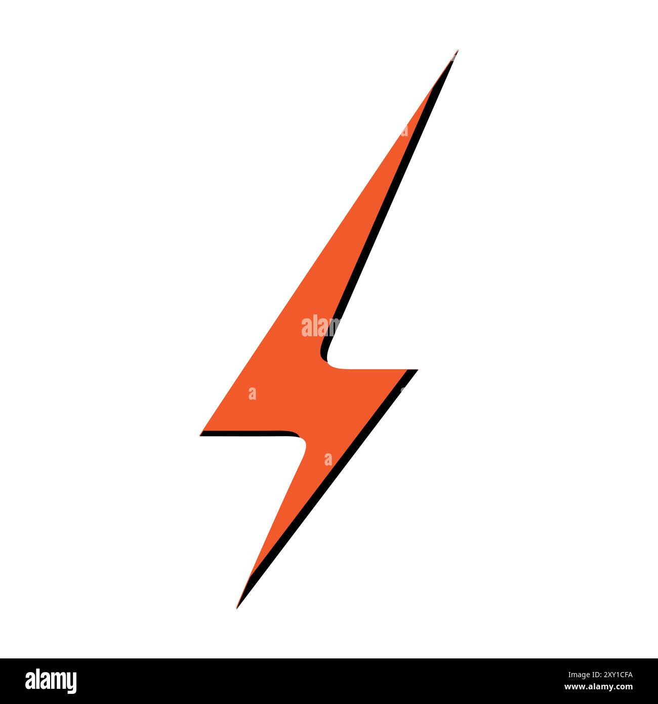 Neon lightning flash icon. Lightning Bolt Icons. Neon thunder bolt sign ...