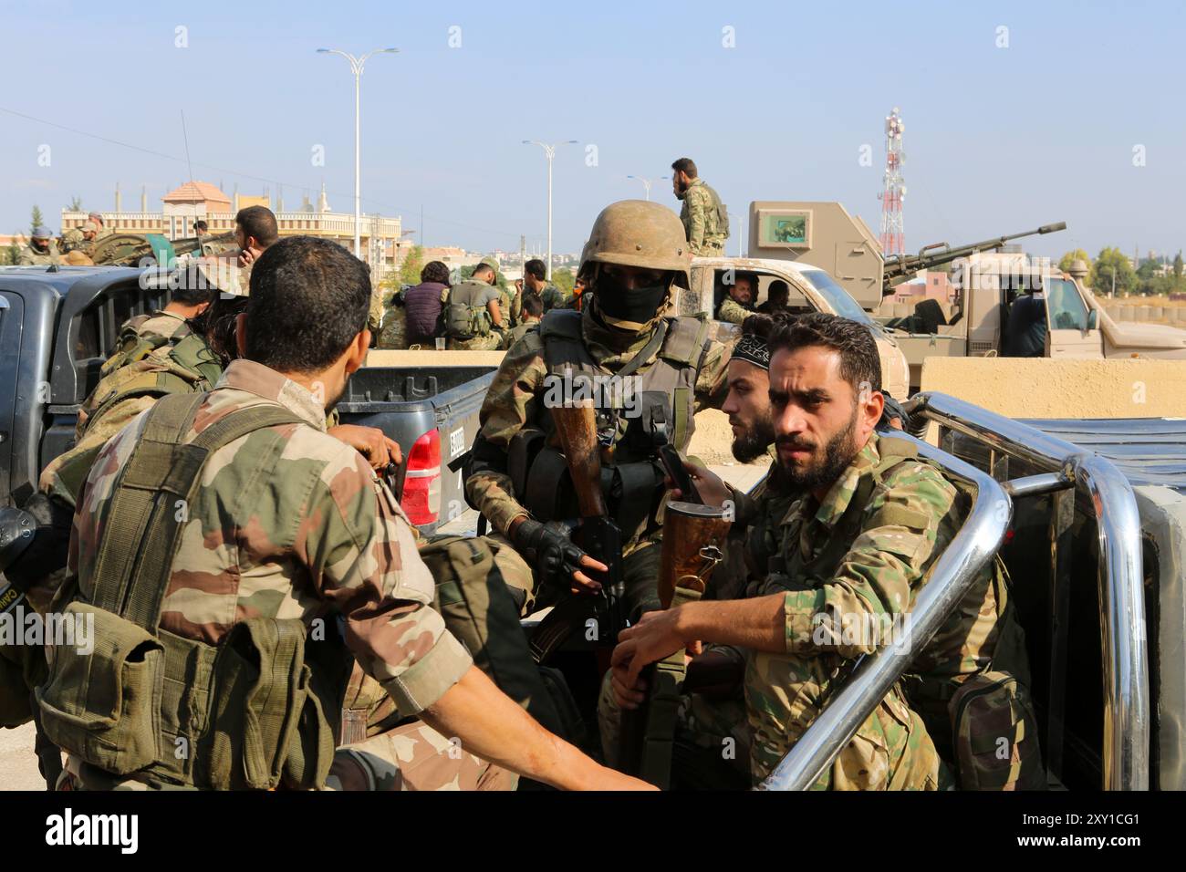 Fighters syrian national army hi-res stock photography and images - Alamy