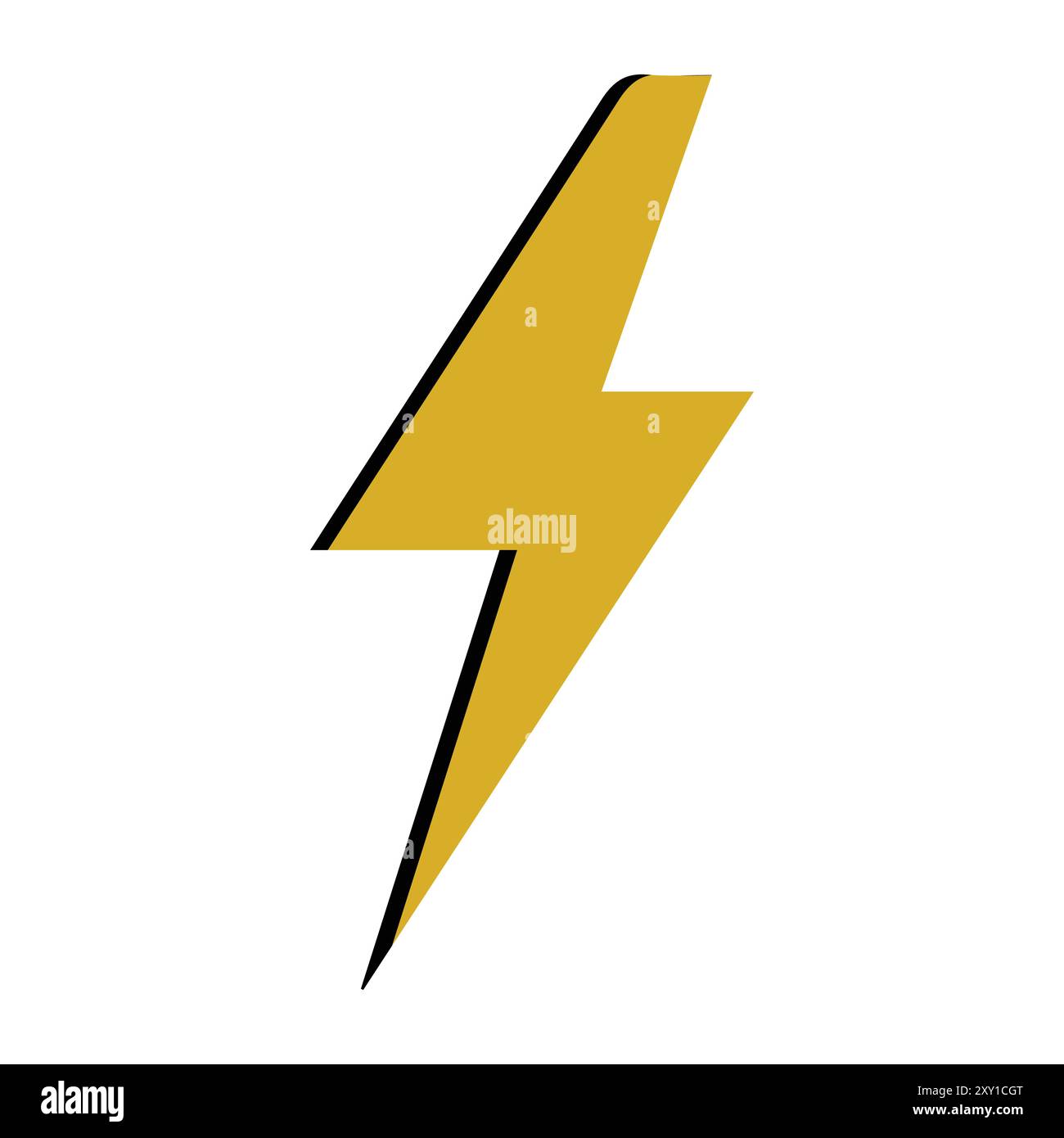 Neon lightning flash icon. Lightning Bolt Icons. Neon thunder bolt sign ...