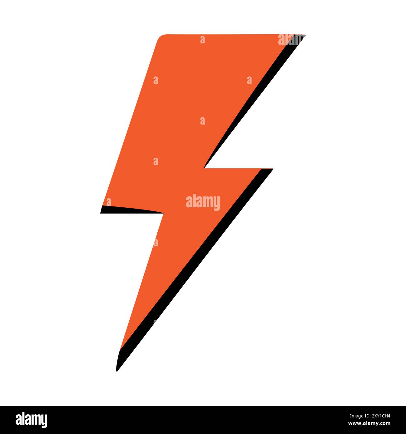Neon lightning flash icon. Lightning Bolt Icons. Neon thunder bolt sign ...