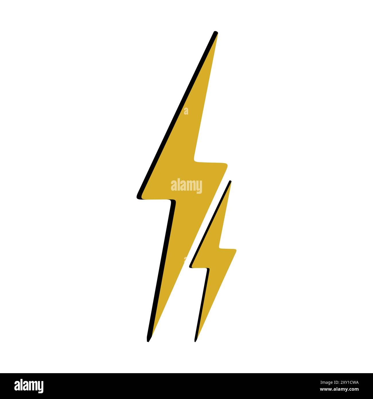 Neon lightning flash icon. Lightning Bolt Icons. Neon thunder bolt sign ...