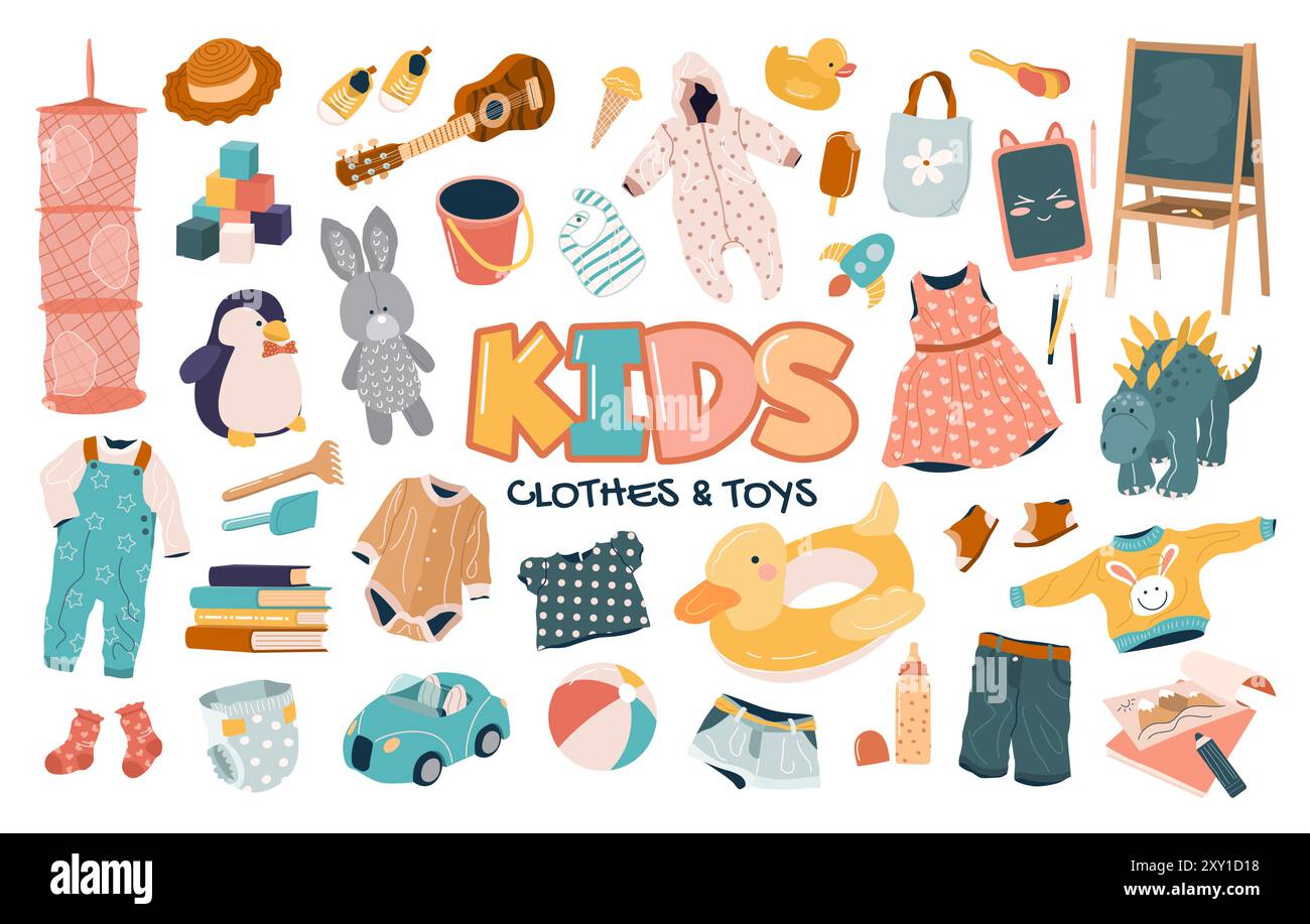 Kids wear toys store