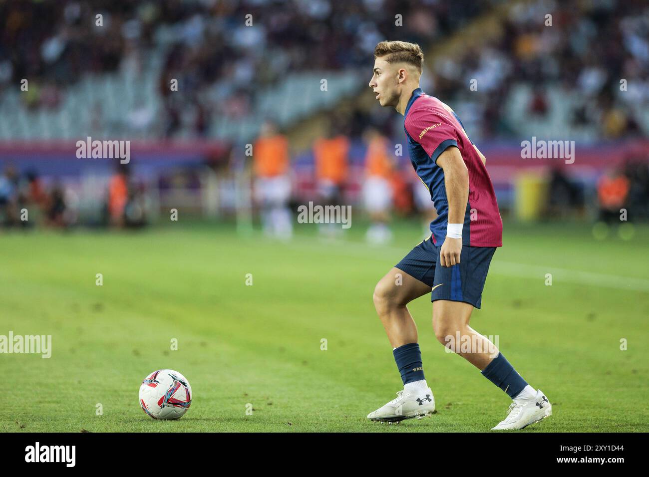 Fermin Lopez of FC Barcelona during the Spanish championship La Liga ...