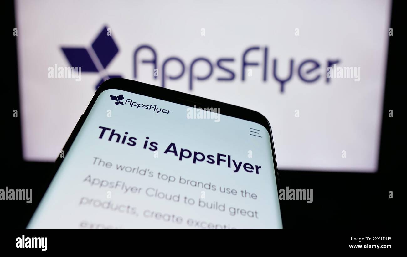 Appsflyer logo hi-res stock photography and images - Alamy