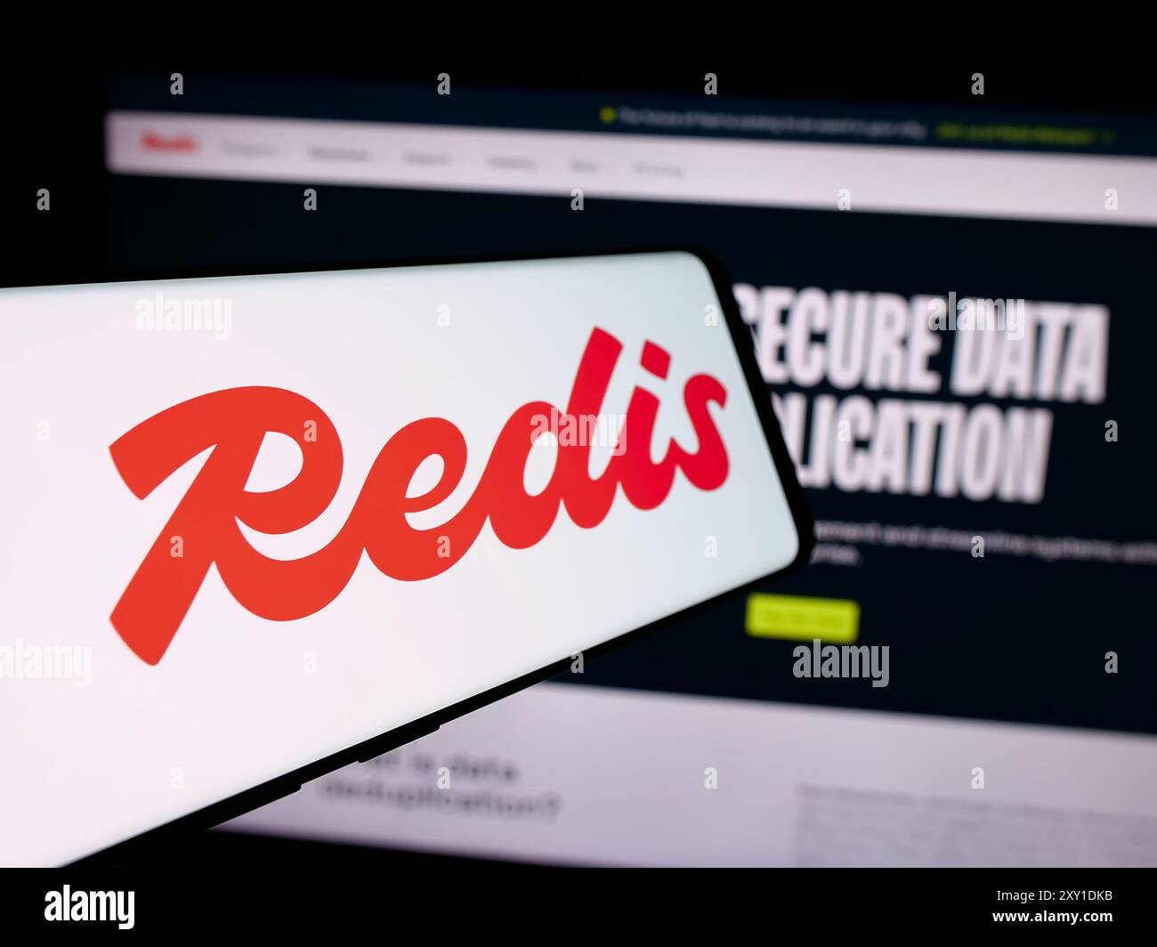 Redis logo hi-res stock photography and images - Alamy