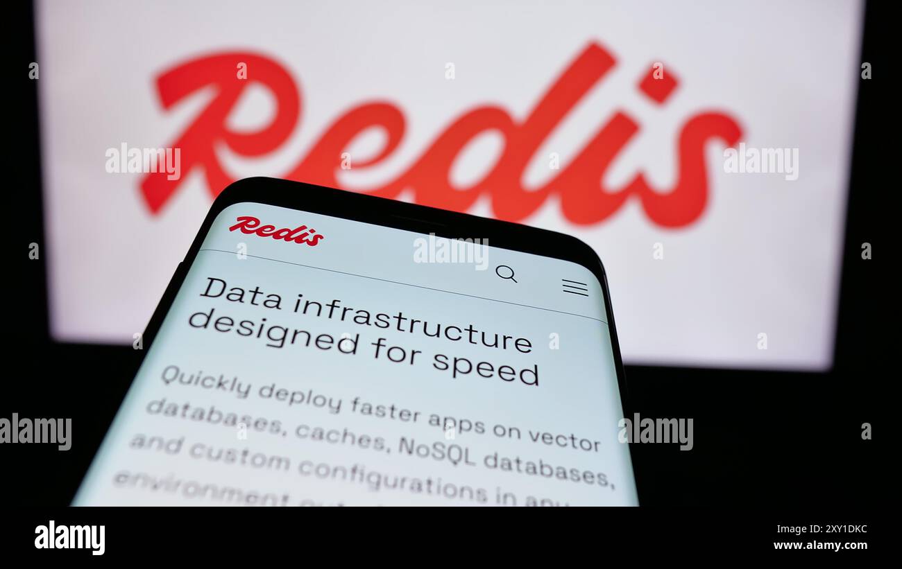 Redis logo hi-res stock photography and images - Alamy