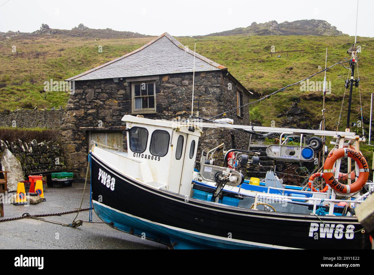 Fishing by the boat house hi-res stock photography and images - Alamy