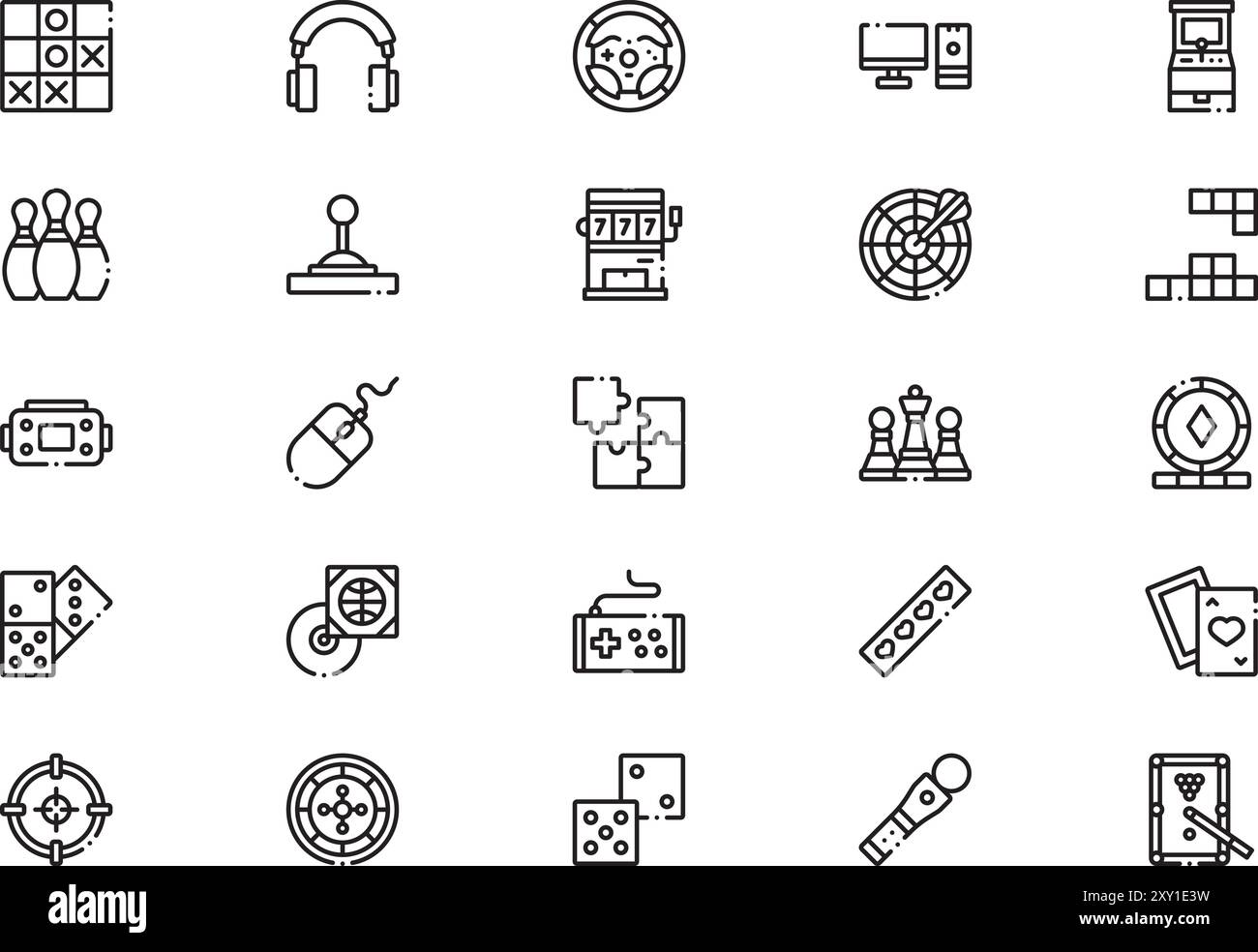 Life skills icons collection is a vector illustration with editable ...