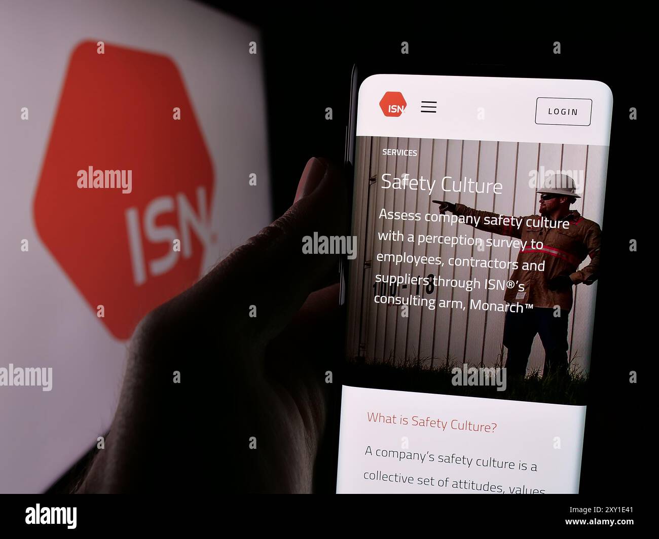 Isn technology logo hi-res stock photography and images - Alamy