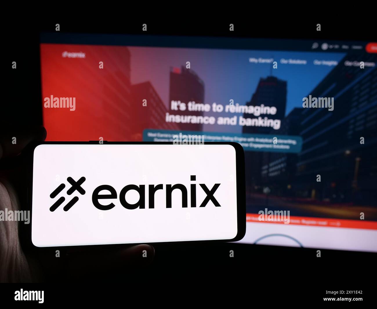 Earnix logo hi-res stock photography and images - Alamy
