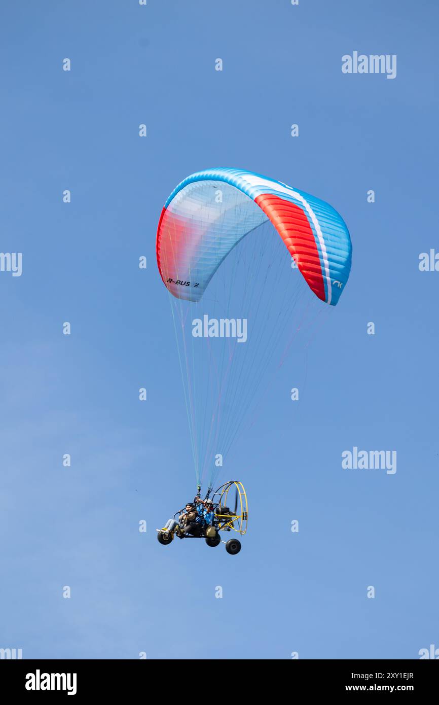 Electric powered paramotor hi-res stock photography and images - Alamy