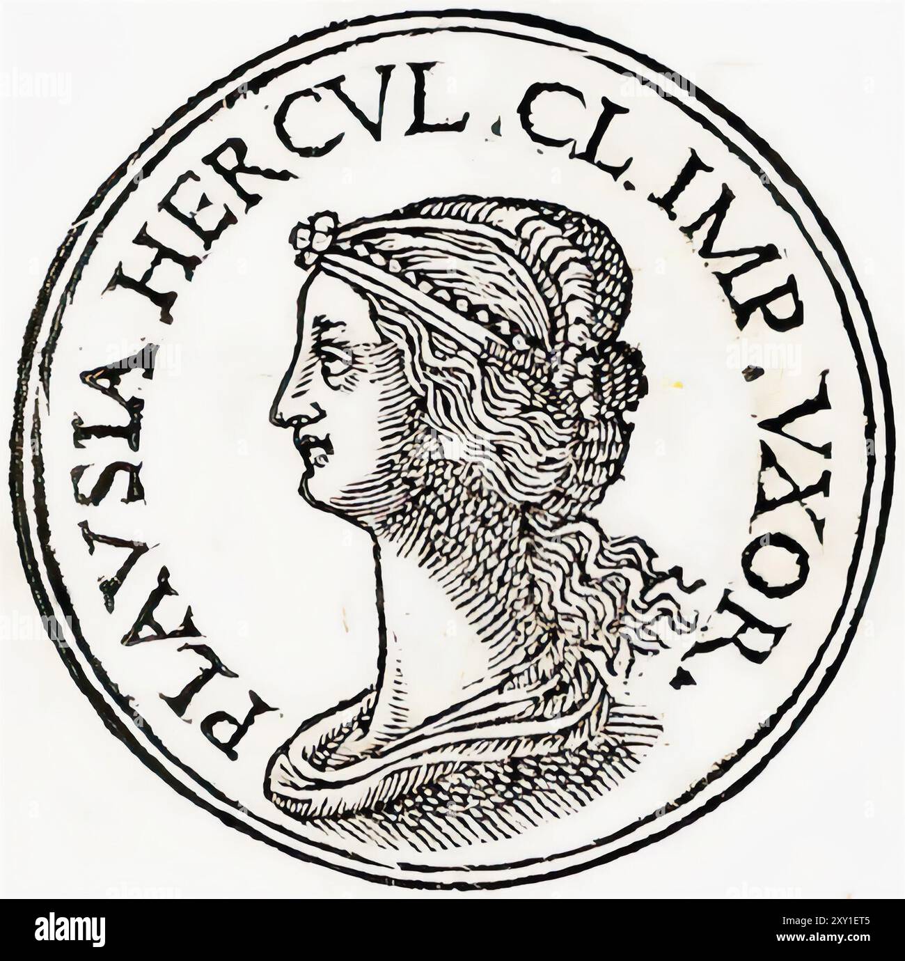 plautia urgulanilla. Ancient portraits of Rome. Digital enhancement ...