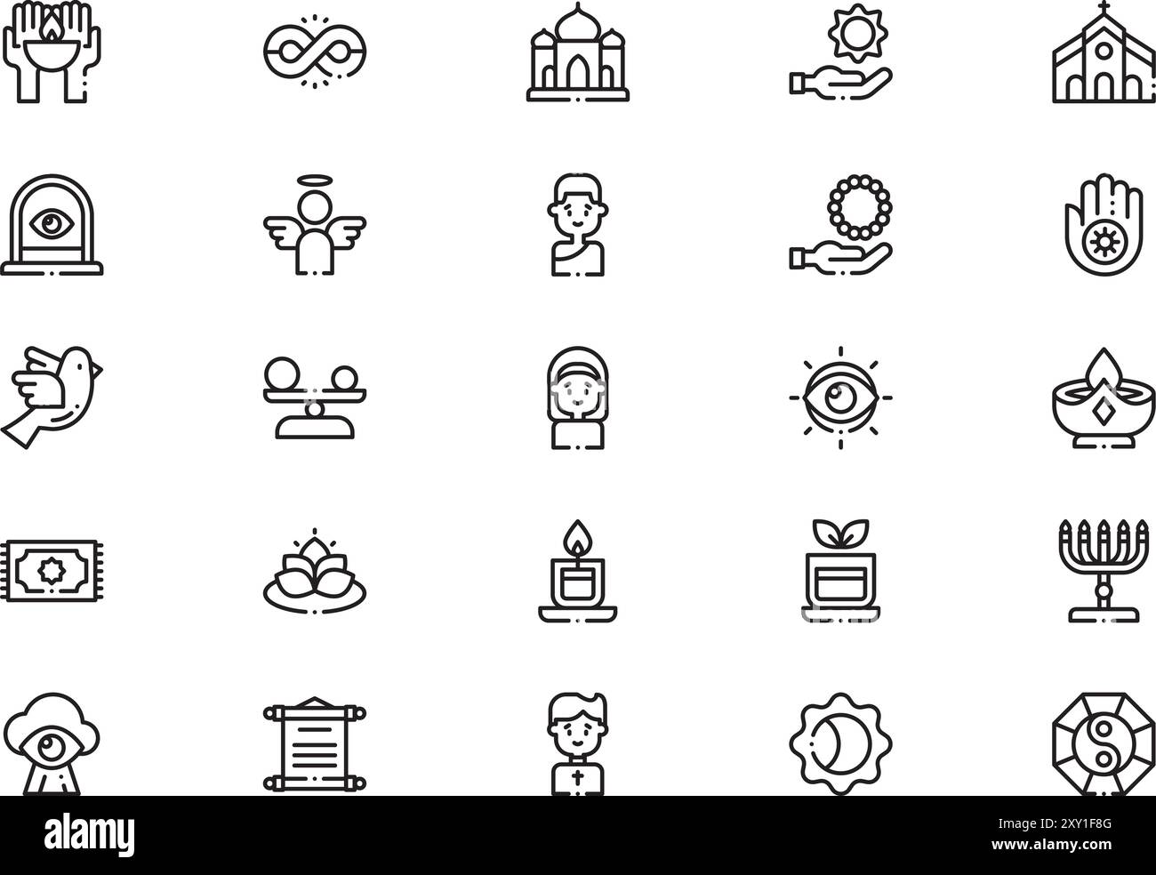 Jainism nun Stock Vector Images - Alamy