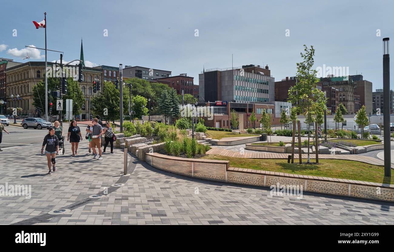 Fundy Quay Development, St. John, New Brunswick Stock Photo - Alamy