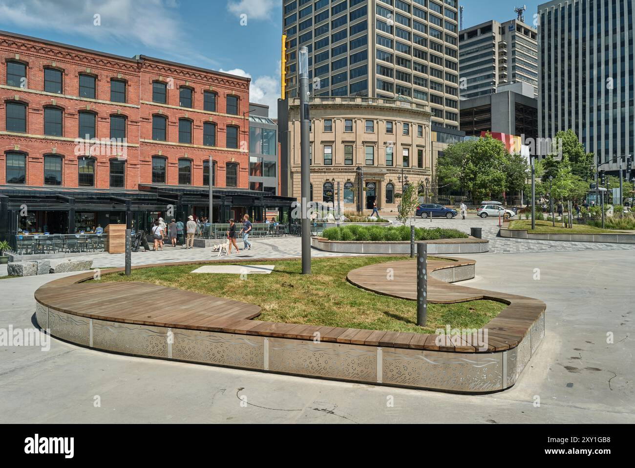 Fundy Quay Development, St. John, New Brunswick Stock Photo - Alamy