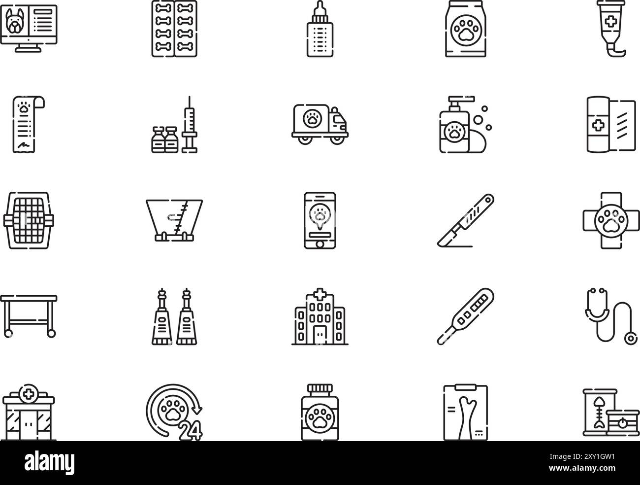 Veterinary bill Stock Vector Images - Alamy