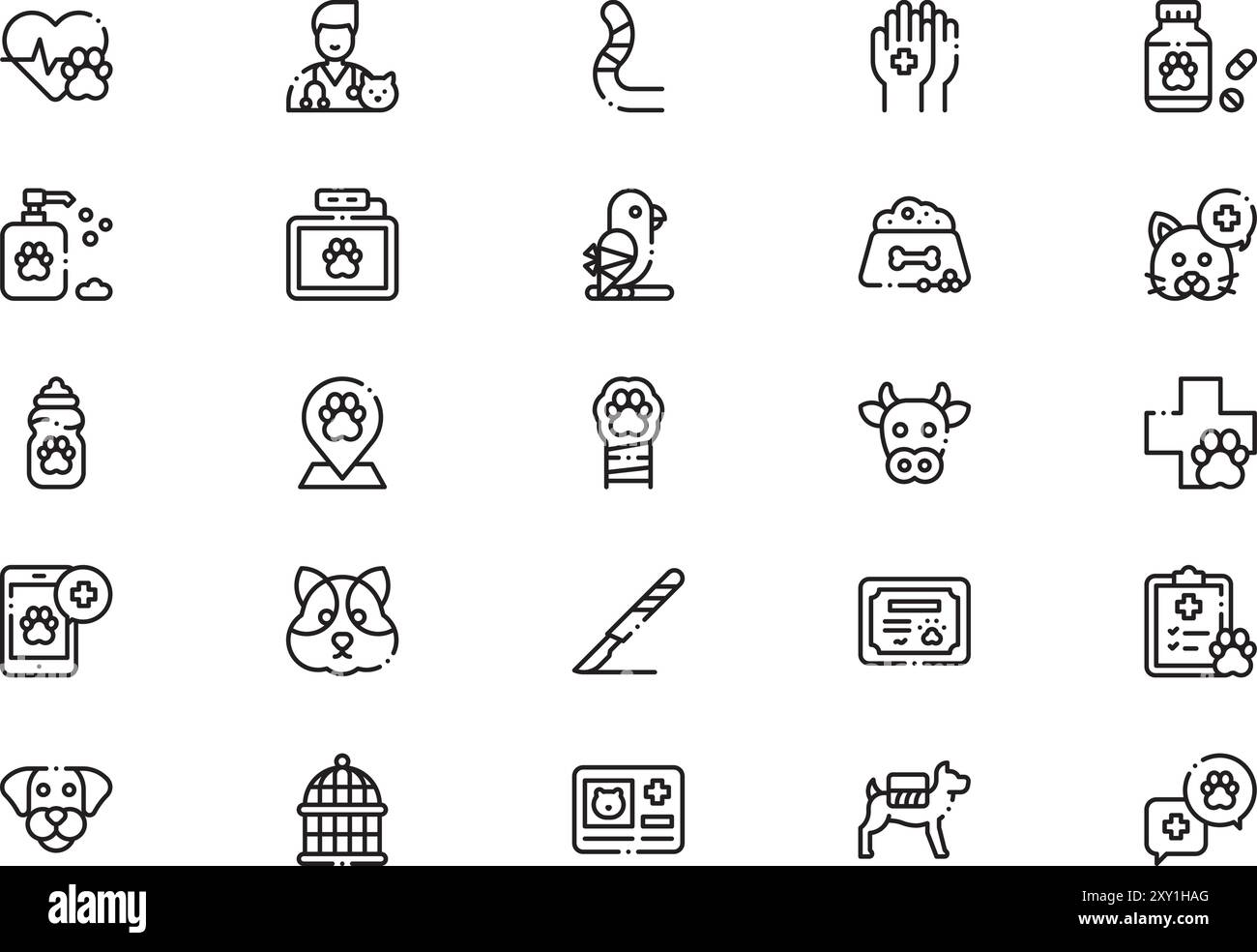 Veterinary medicine vector vectors hi-res stock photography and images ...