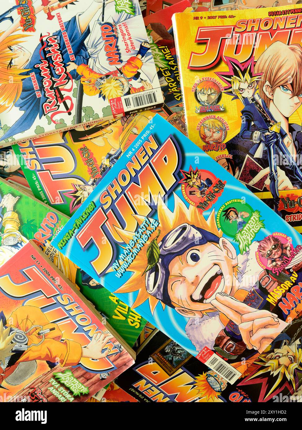 Stockholm, Sweden August 27th, 2024. A stack of comic books Stock Photo ...