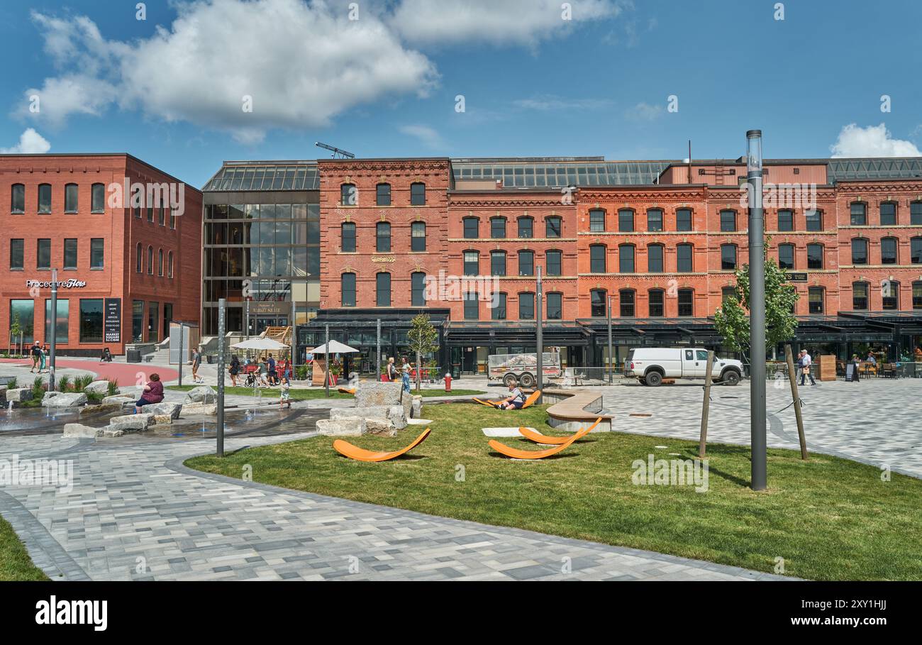 Fundy Quay Development, St. John, New Brunswick Stock Photo - Alamy