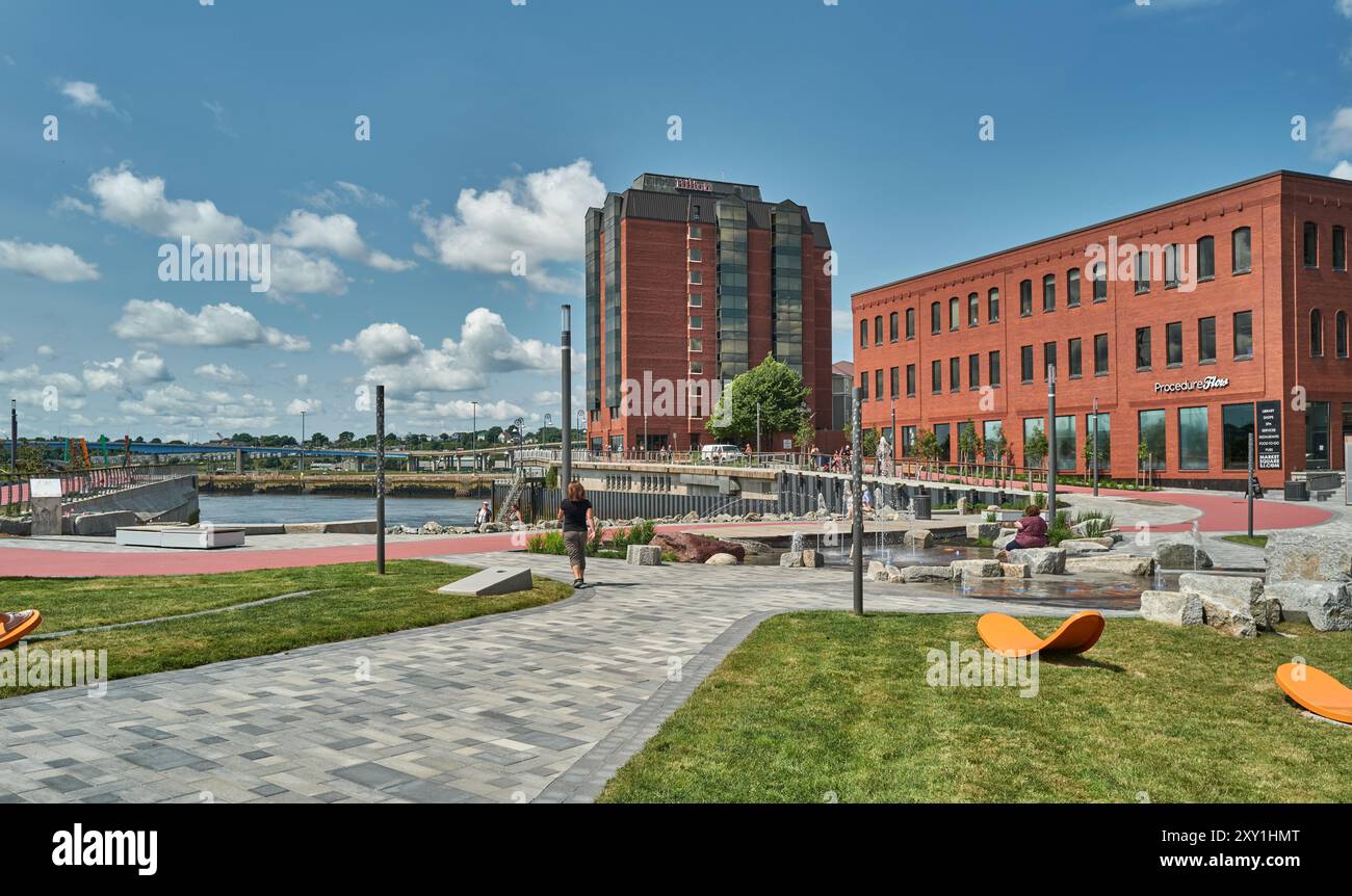 Fundy Quay Development, St. John, New Brunswick Stock Photo - Alamy