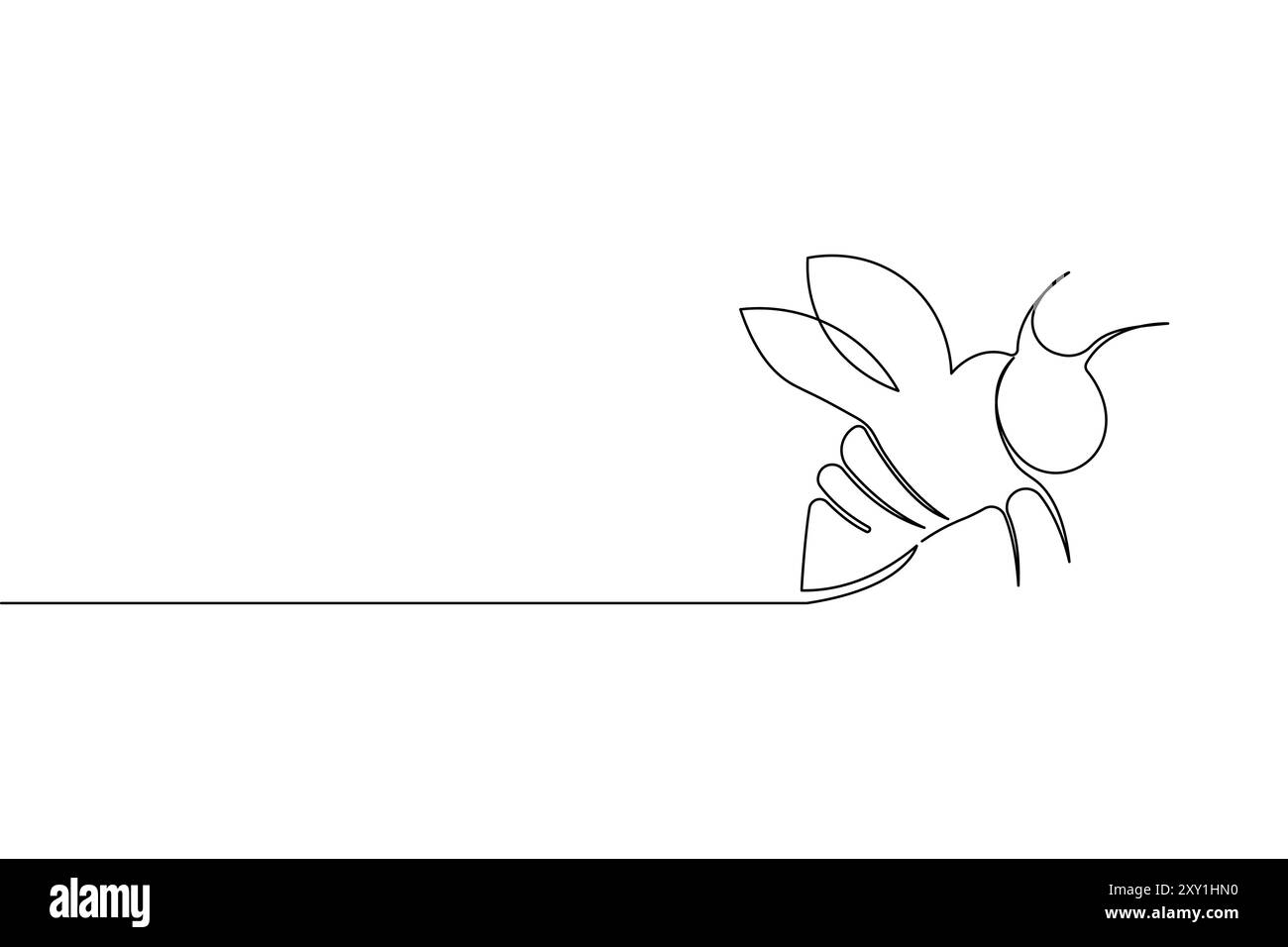 Bee drawing hi-res stock photography and images - Alamy