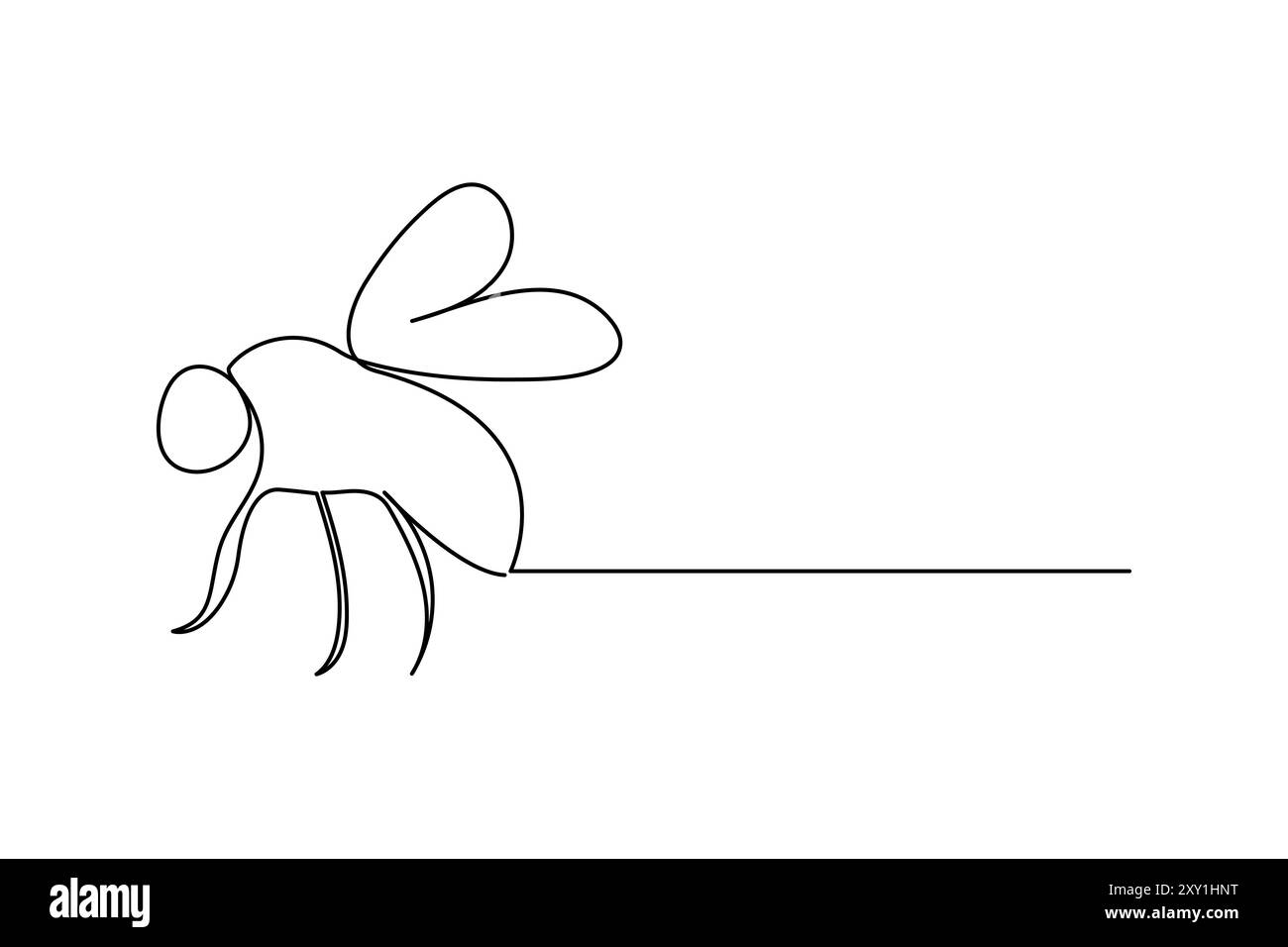 Bee drawing hi-res stock photography and images - Alamy