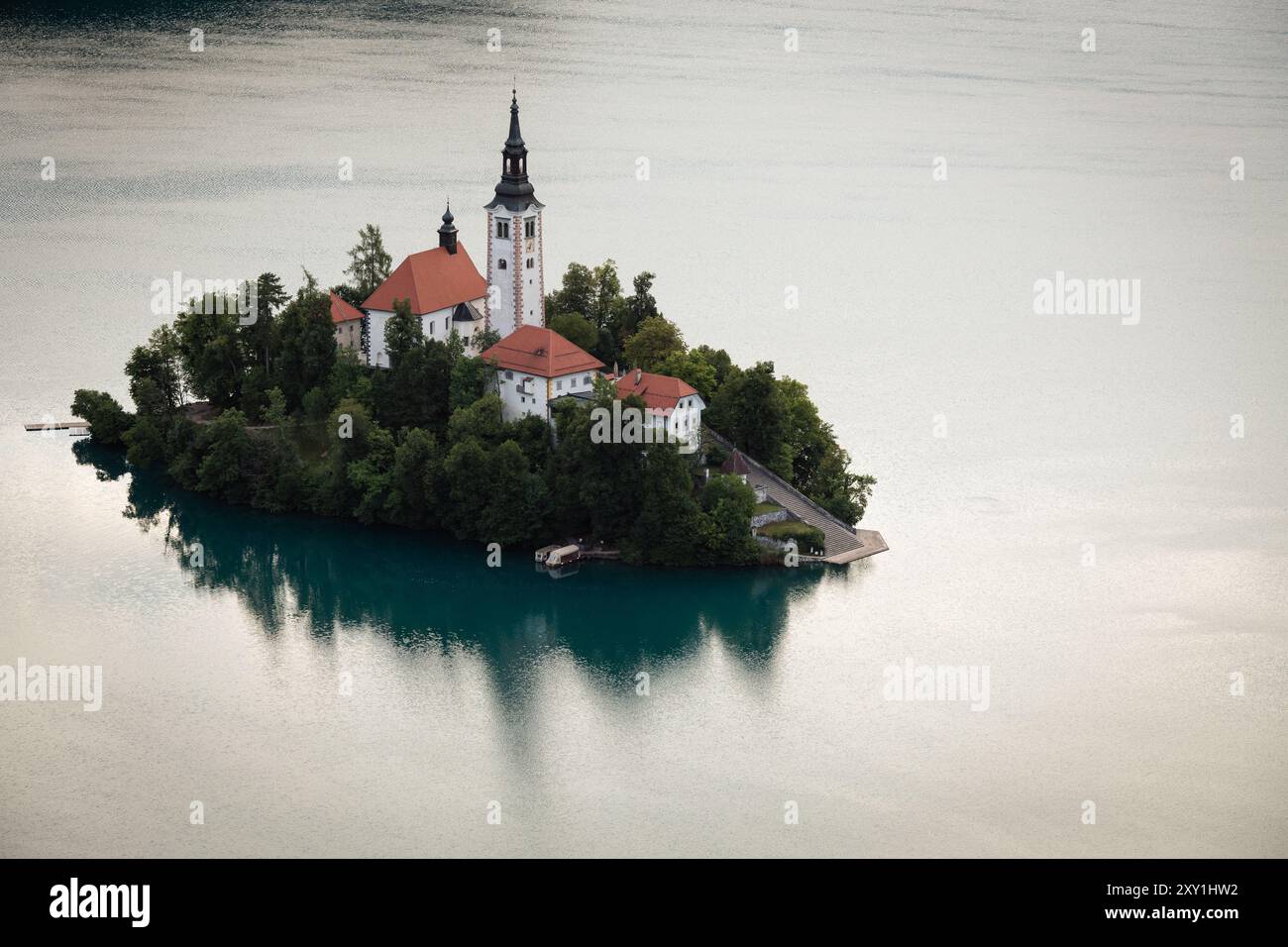 Church of the mother of god on the lake hi-res stock photography and ...