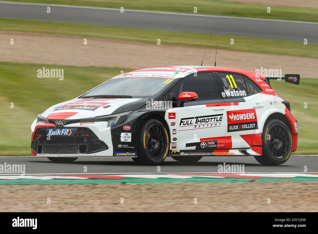 Donington Park, 25th August 2024, Andrew Watson ,During BTCC Race ...