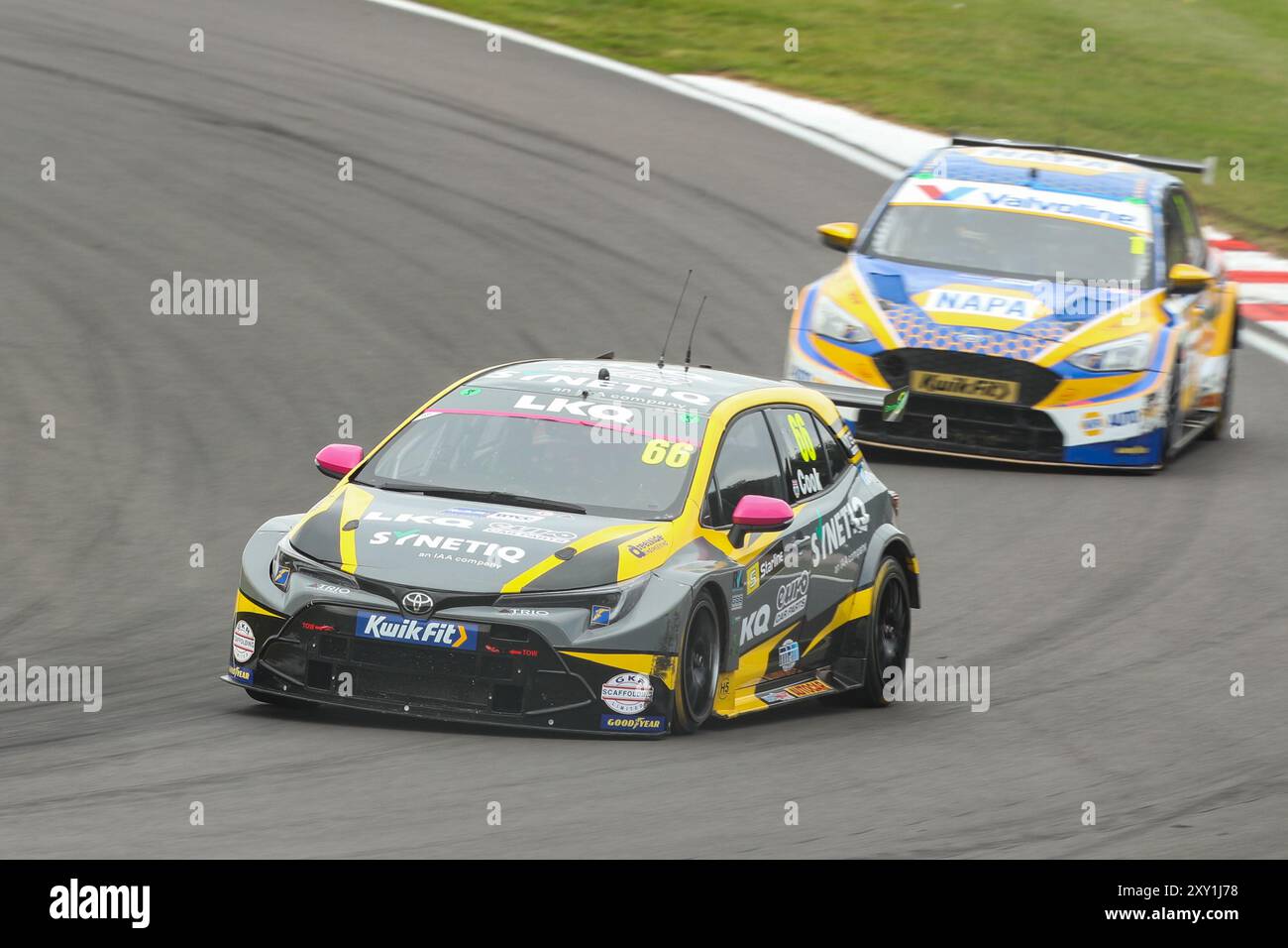 Donington Park, 25th August 2024, Josh Cook ,During BTCC Race Donington ...