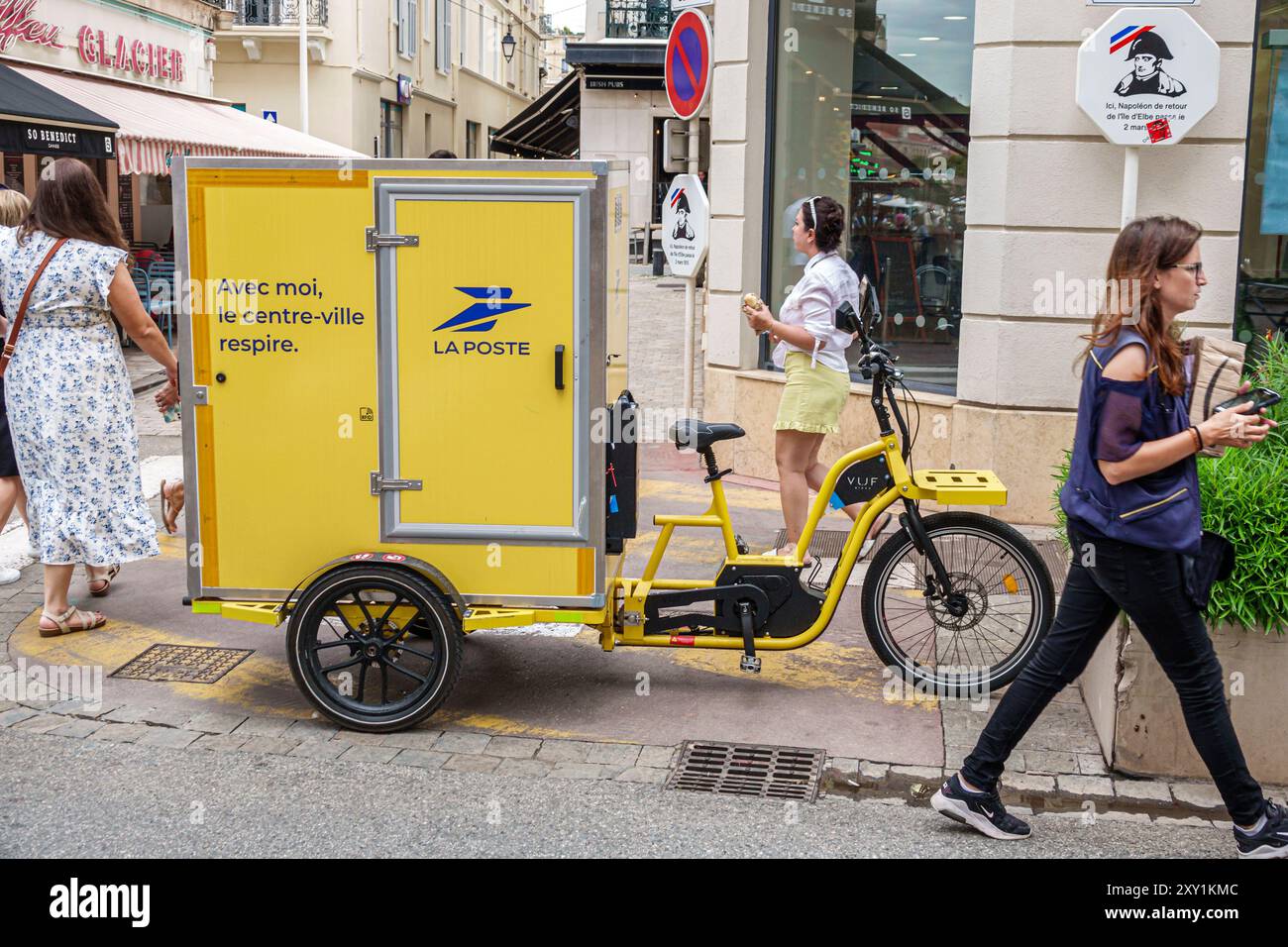 Cannes France,Center Centre Croisette,commercial shopping district ...