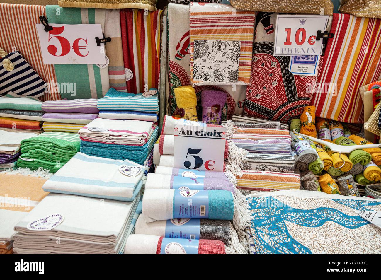 Cannes France,Le Suquet old quarter,Rue Felix Faure,inside interior ...