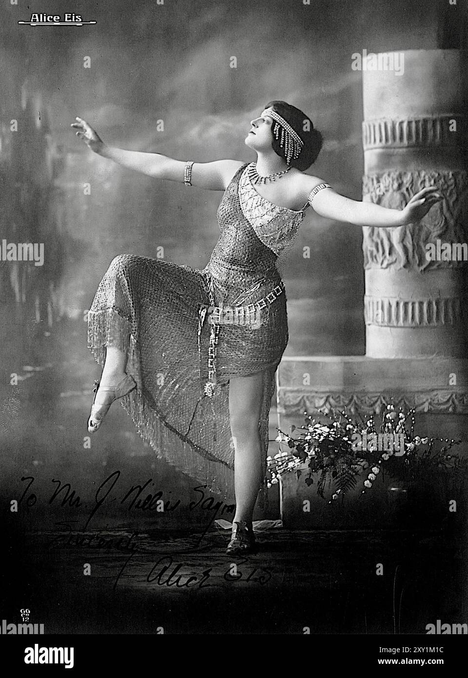 Alice Eis - Vaudeville Actress/Dancer - 1914 Stock Photo - Alamy