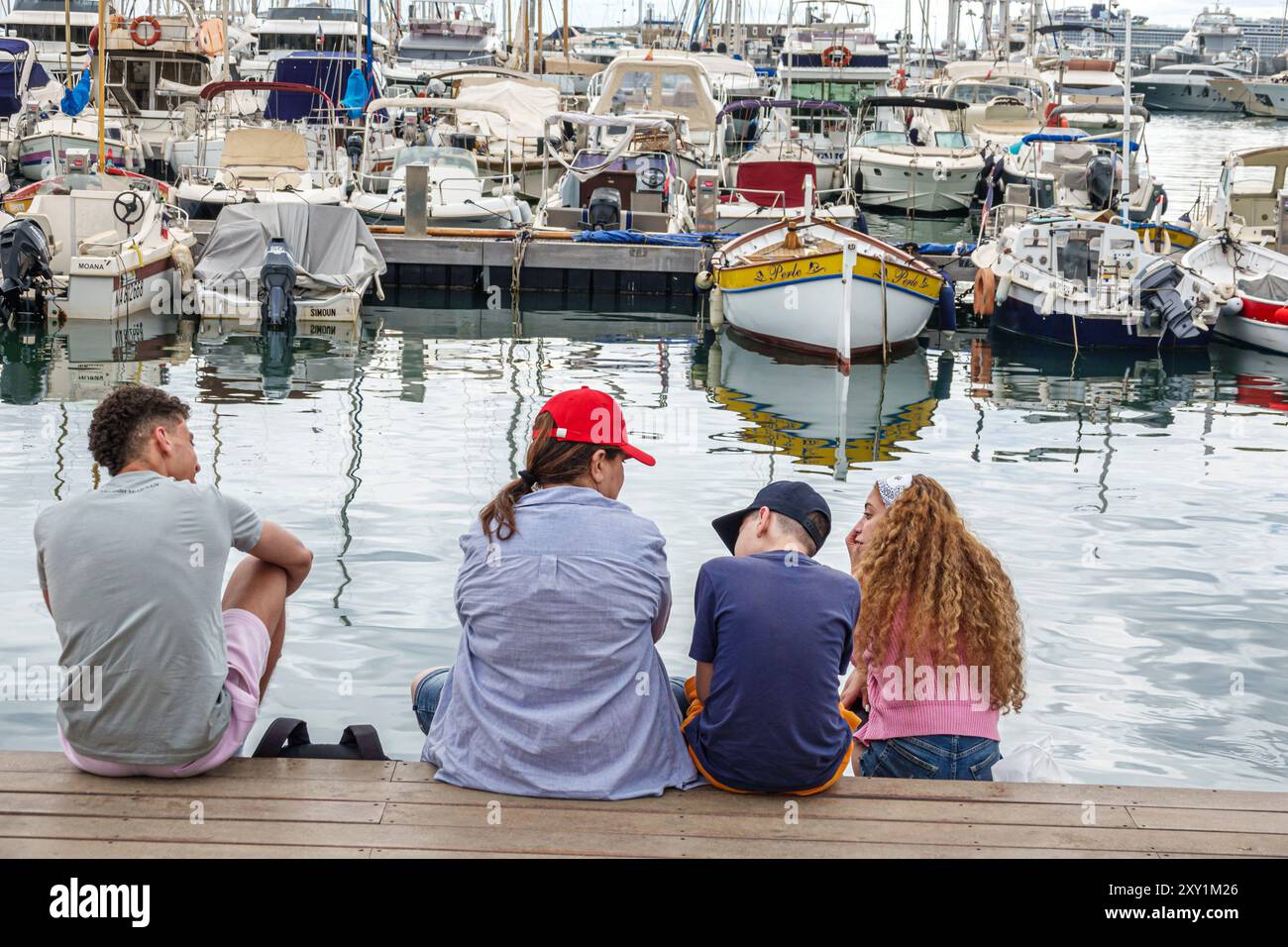 Cannes France,French Riviera,Cote d'Azur,Old Vieux-Port de Cannes ...