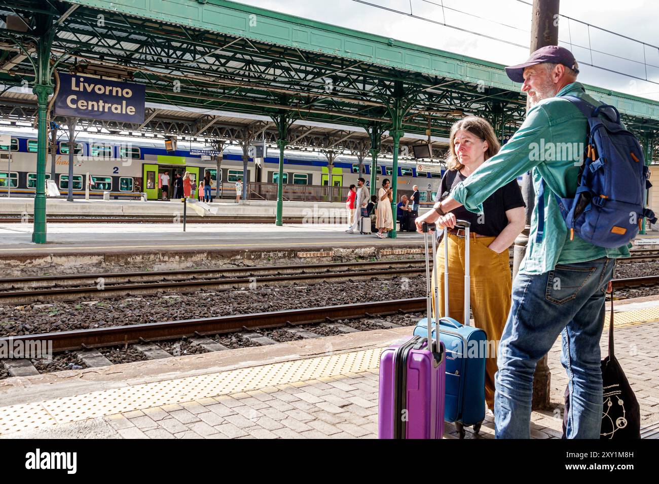 Vivalto double decker coach car hi-res stock photography and images - Alamy