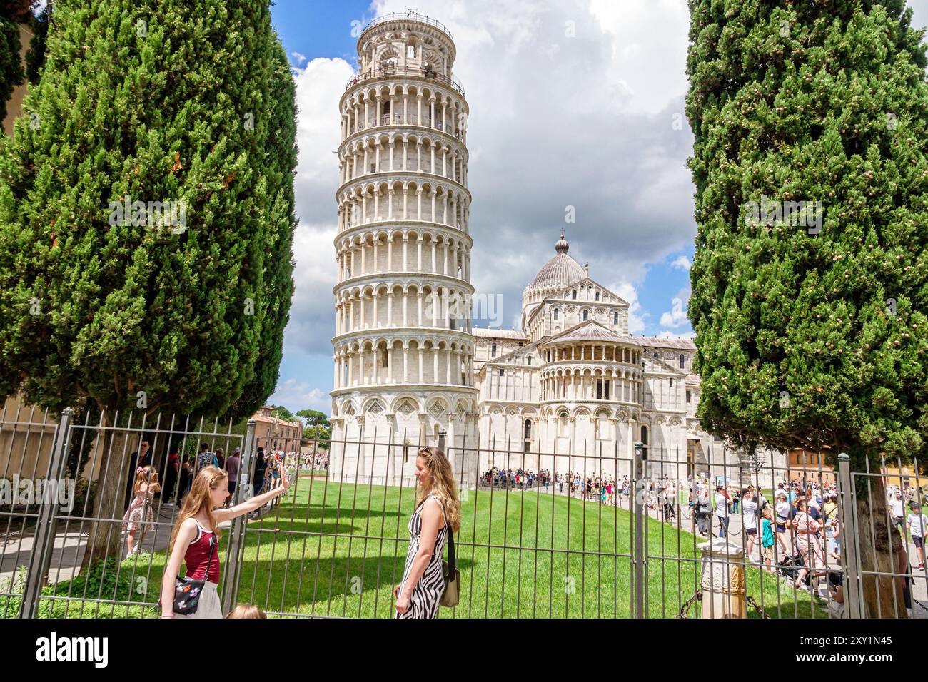 Pisa Italy,Piazza dei Miracoli,Square of Miracles,formerly Piazza del ...