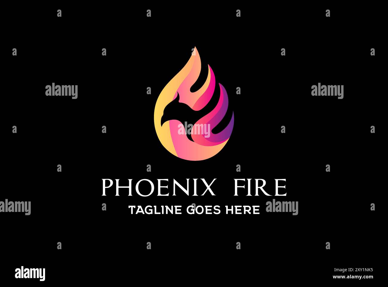 Colorful Modern Eagle Falcon Hawk Phoenix Bird Fire Flame Logo Design ... Colorful Modern Eagle Falcon Hawk Phoenix Bird Fire Flame Logo Design ...