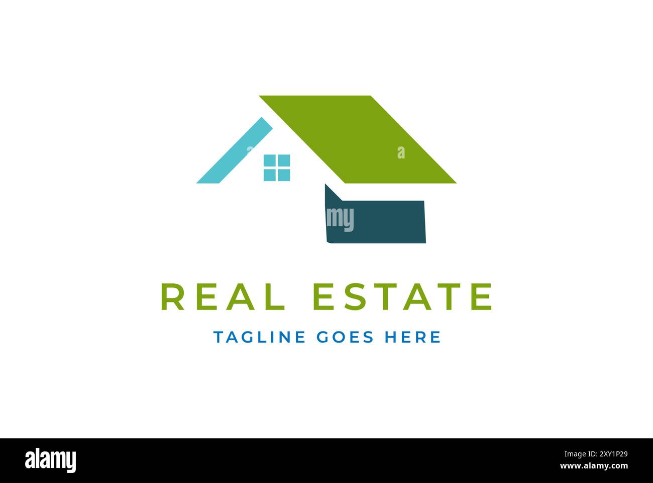 Simple Minimalist House Roof for Real Estate Property Logo Design ...