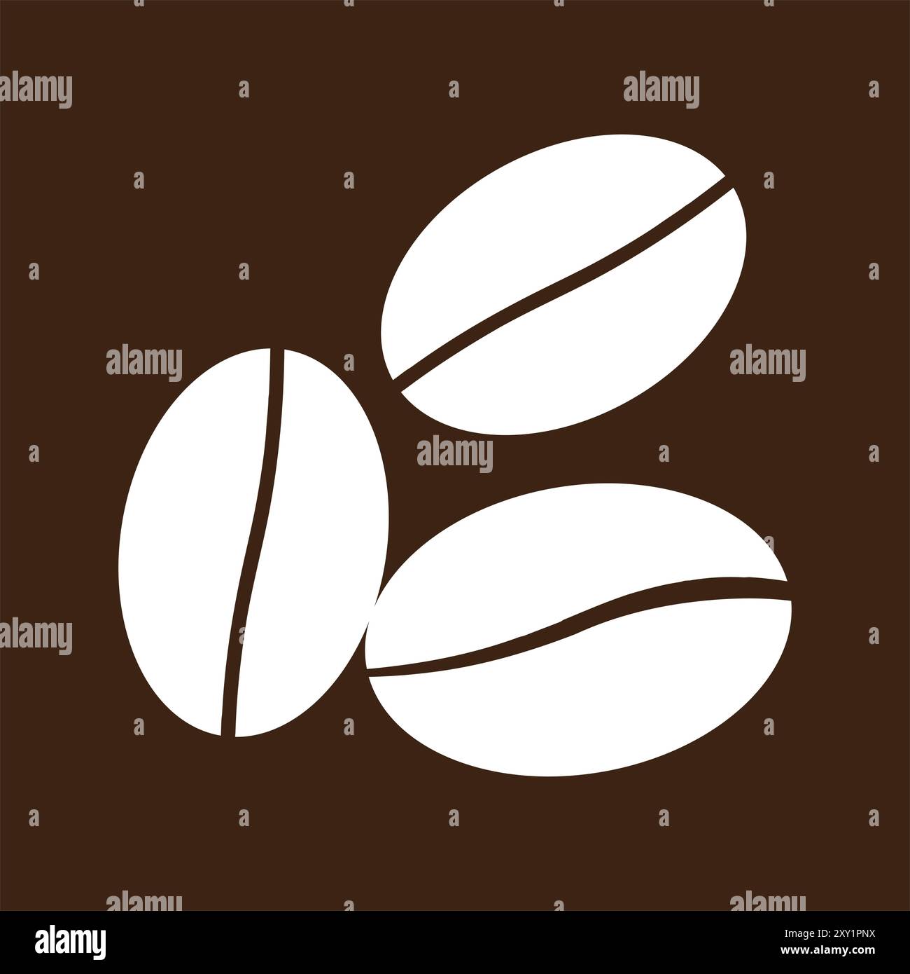 coffee bean icon vector illustration symbol design Stock Vector Image ...