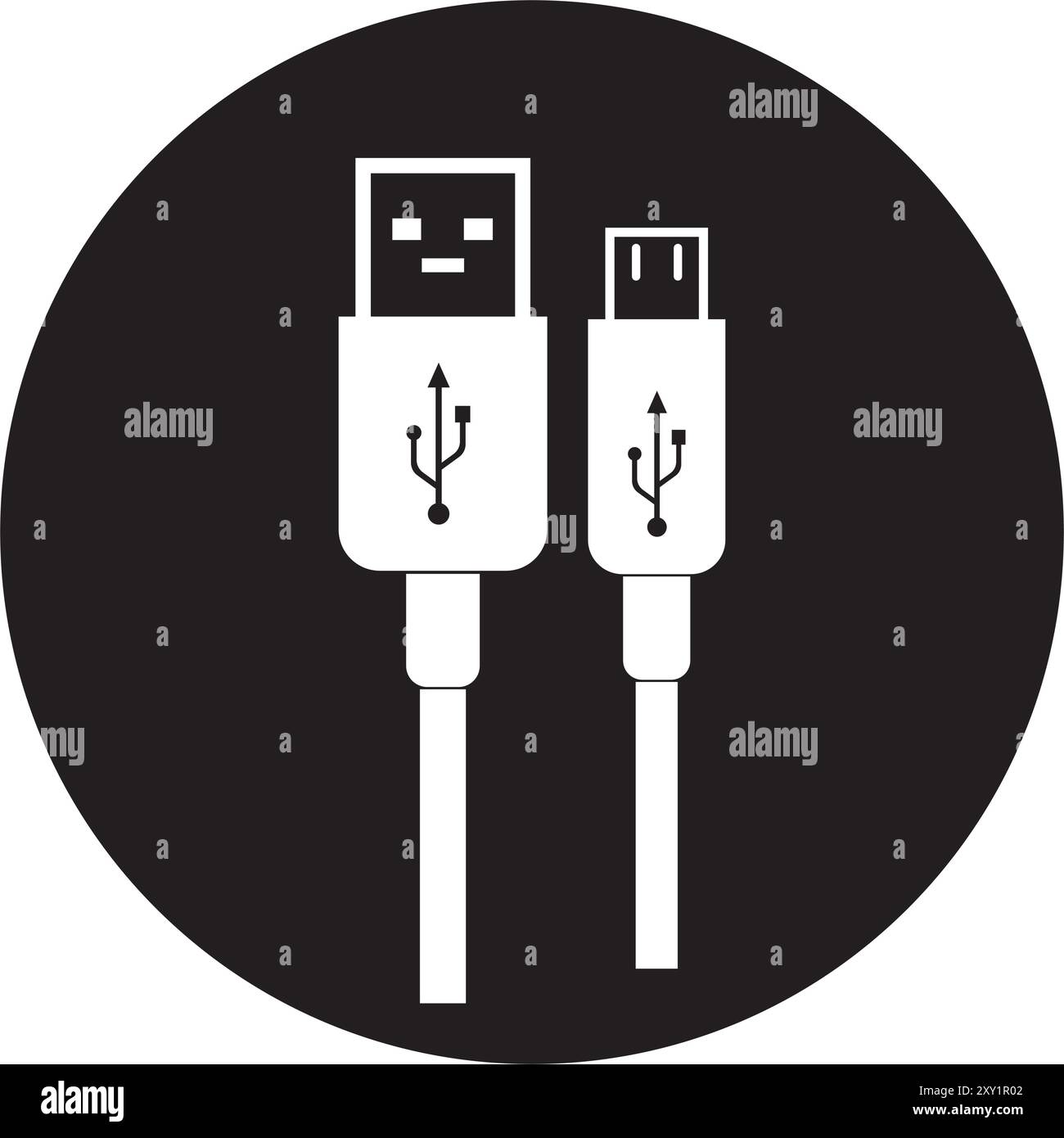 USB data transfer logo. vector illustration symbol design Stock Vector ...