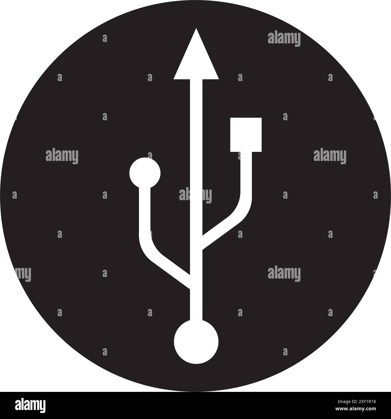 USB data transfer logo. vector illustration symbol design Stock Vector ...