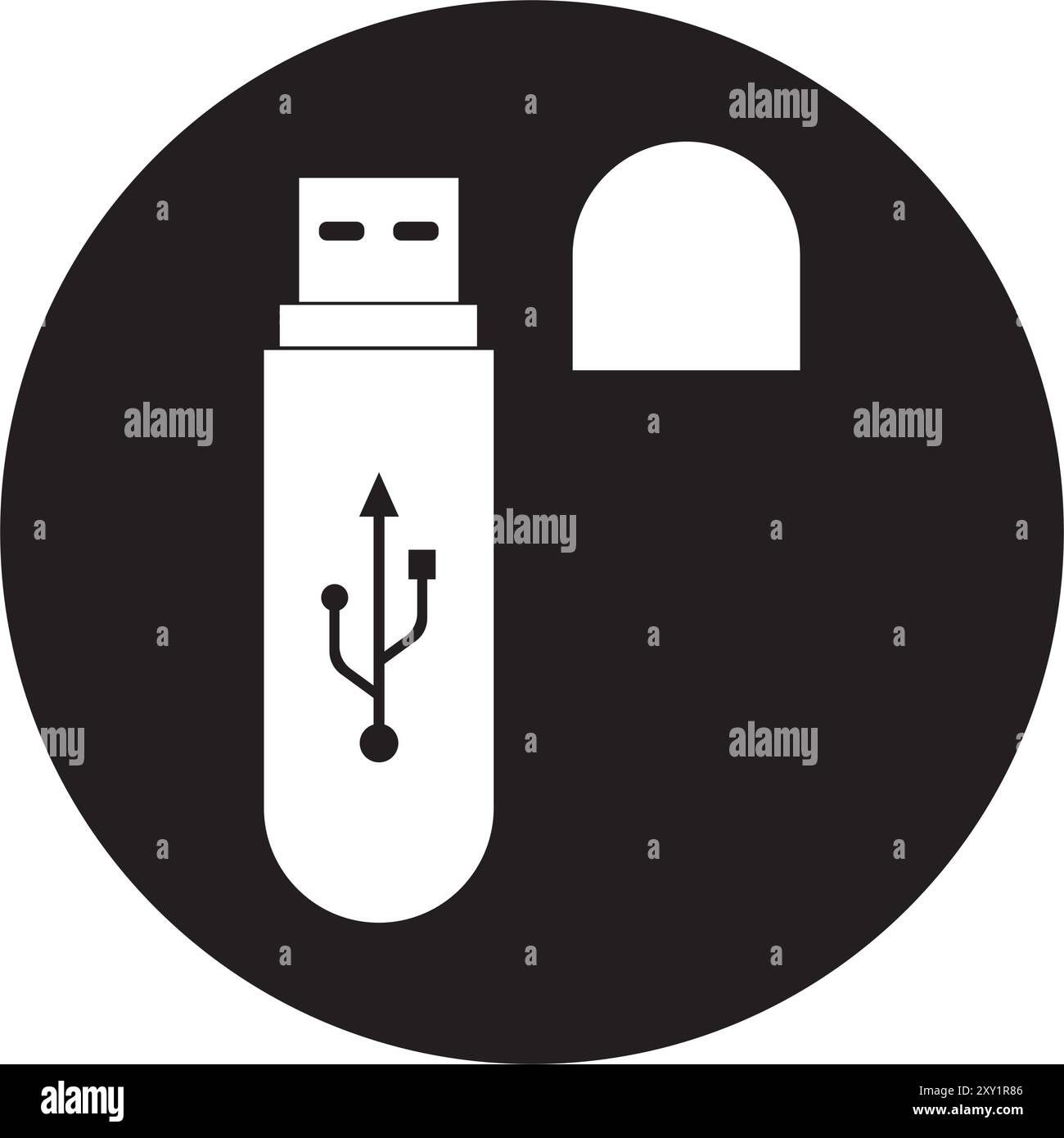 USB data transfer logo. vector illustration symbol design Stock Vector ...